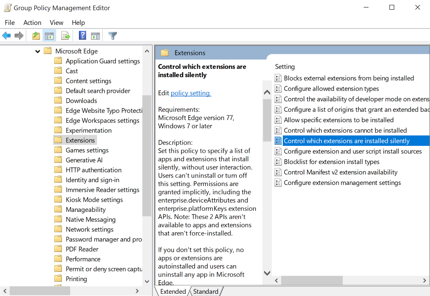 Driftsätt DeepL-webbläsartillägg med Active Directory-grupprincip för Microsoft Edge – DeepL ...