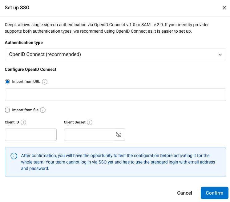 Set up SSO: OpenID Connect and Microsoft Entra ID – DeepL Help Center ...