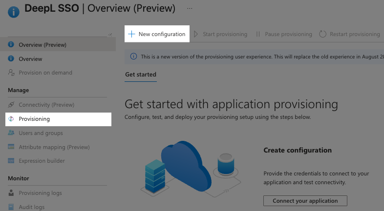 Set up SCIM user provisioning: Microsoft Entra ID – DeepL Help Center | How Can We Help You?