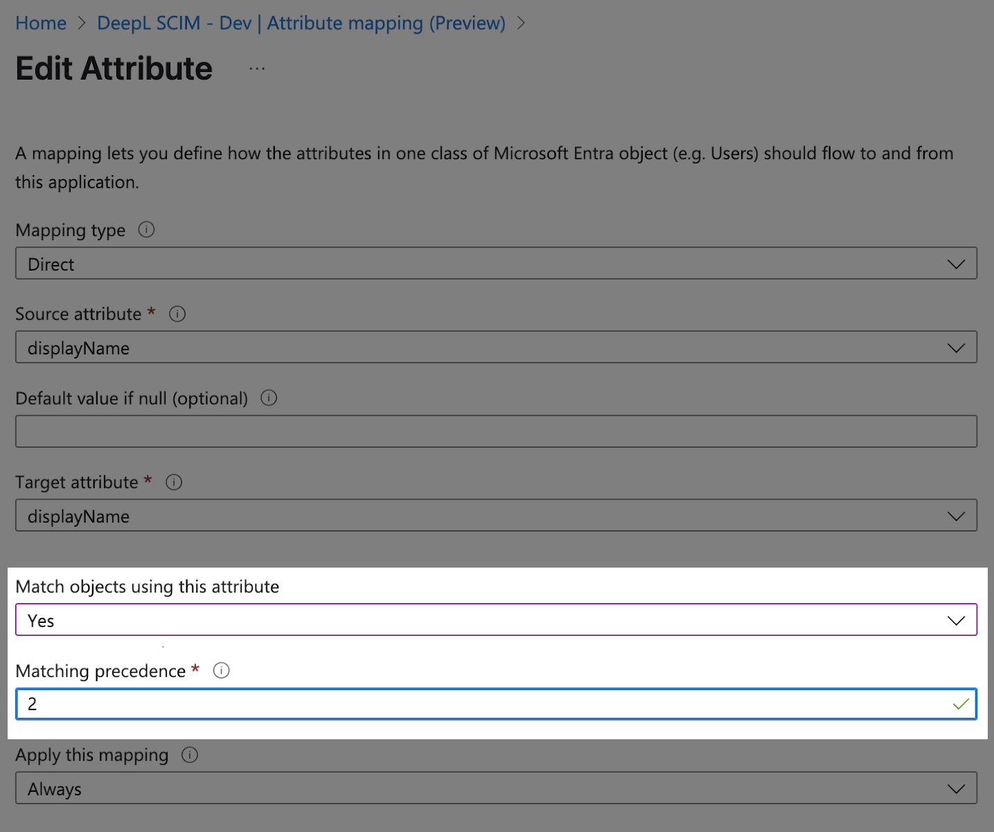 Set up SCIM user provisioning: Microsoft Entra ID – DeepL Help Center | How Can We Help You?