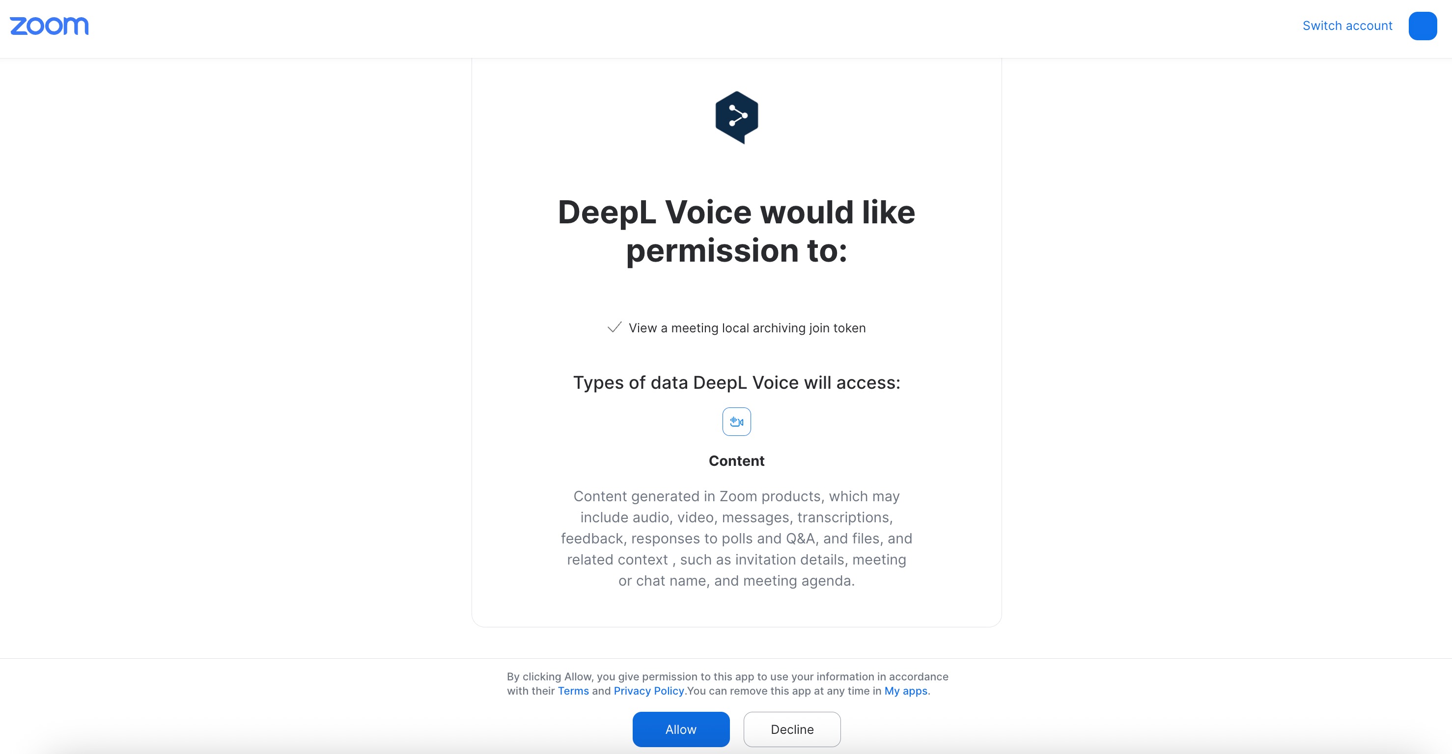 Configuração do administrador do Zoom – Centro de ajuda do DeepL | Como ...