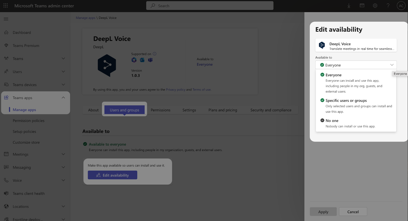 Microsoft 管理者向けガイド：Microsoft Teams に DeepL Voice アプリをインストールする方法 – DeepL ...