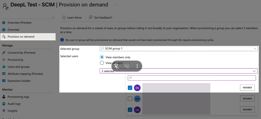 Set up SCIM user provisioning: Microsoft Entra ID – DeepL Help Center ...