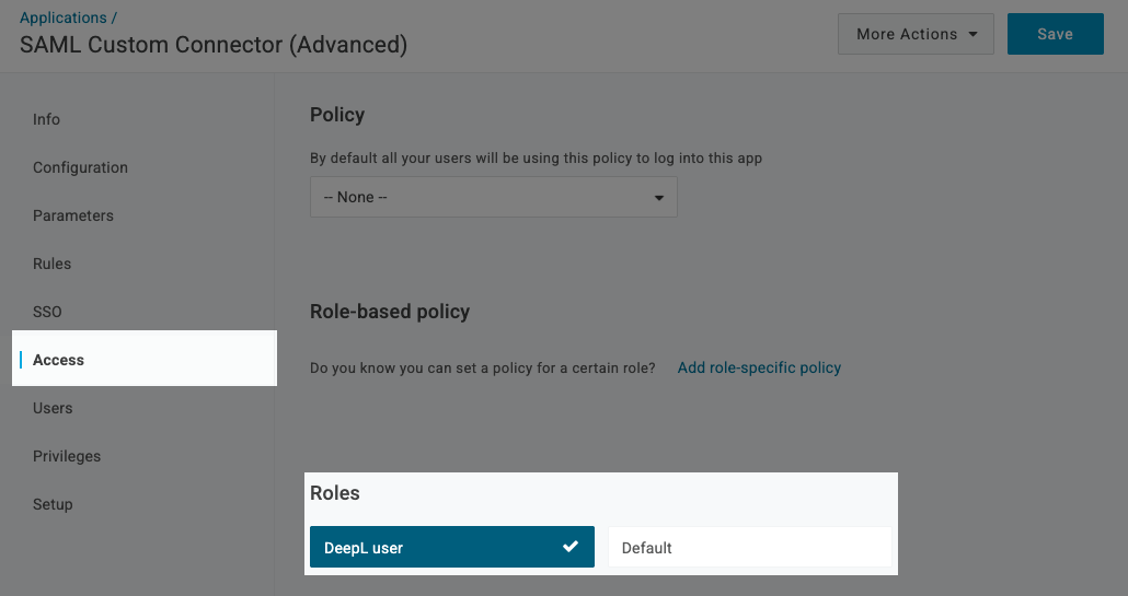 Set up SSO: SAML and OneLogin – DeepL Help Center | How Can We Help You?